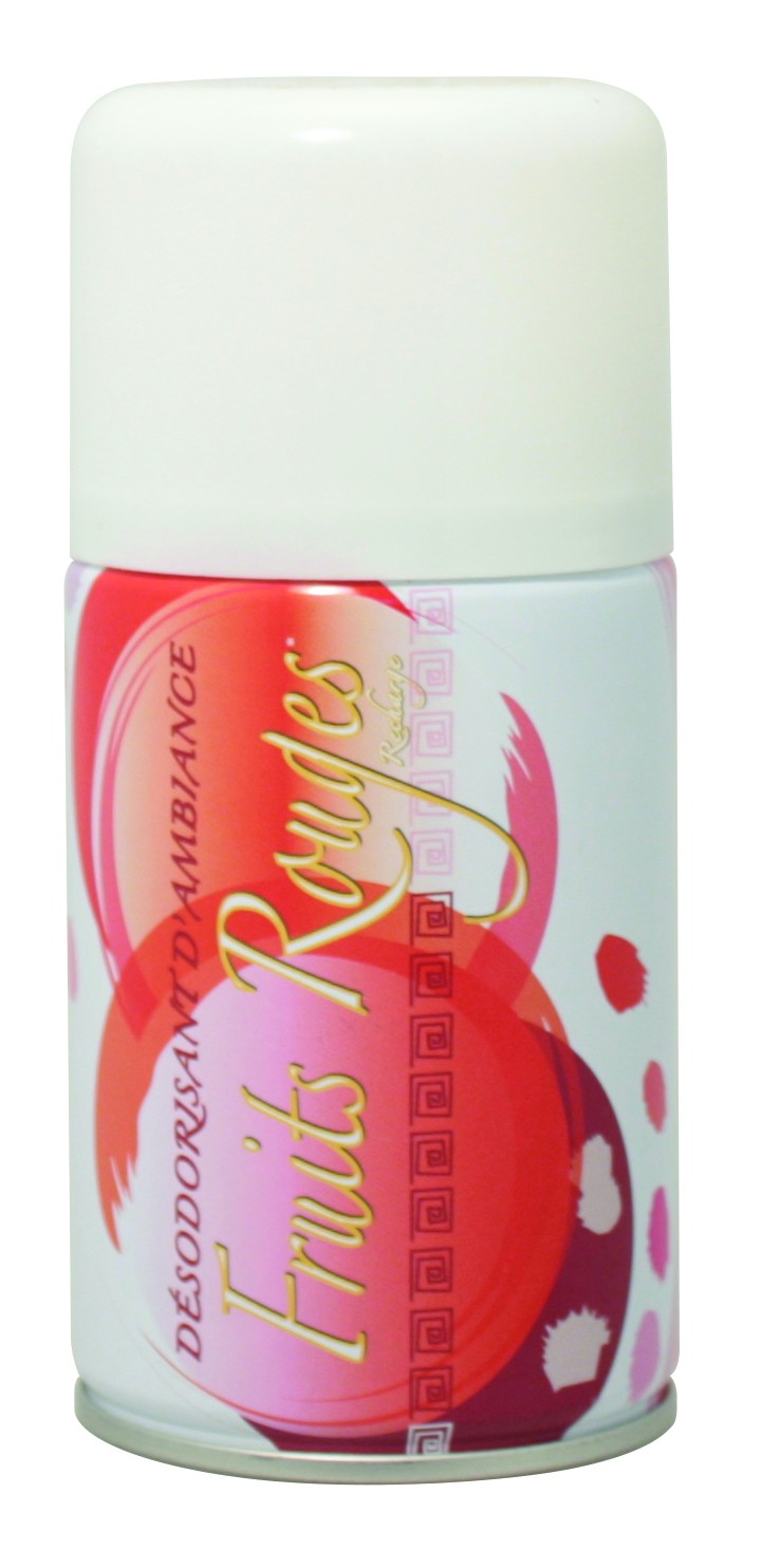 Aérosol désodorisant diffuseur de parfum fruits rouges 250ml